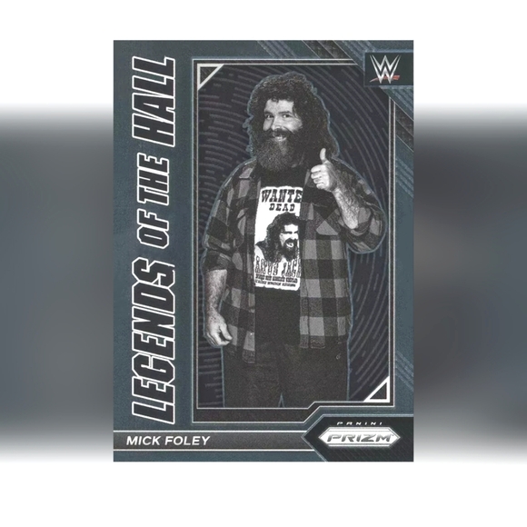 WWE | Toys | Mick Foley Mankind Wwe Wrestling Trading Card Wwe Legend ...